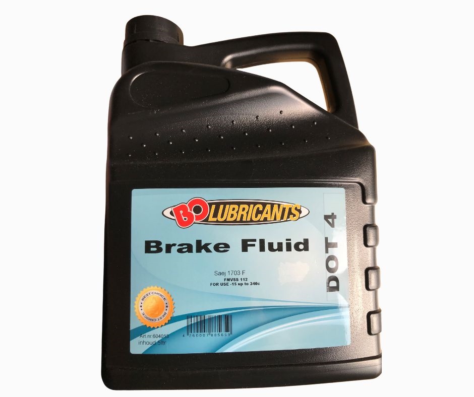 Bo Lubricants Brake Fluid Dot 4 5 Liter
