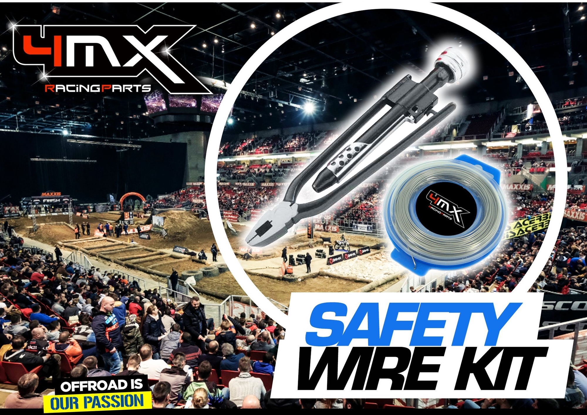 4 MX Safety Wire kit